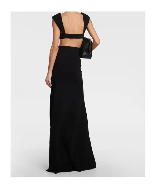 Victoria Beckham High-waisted Midi Skirt