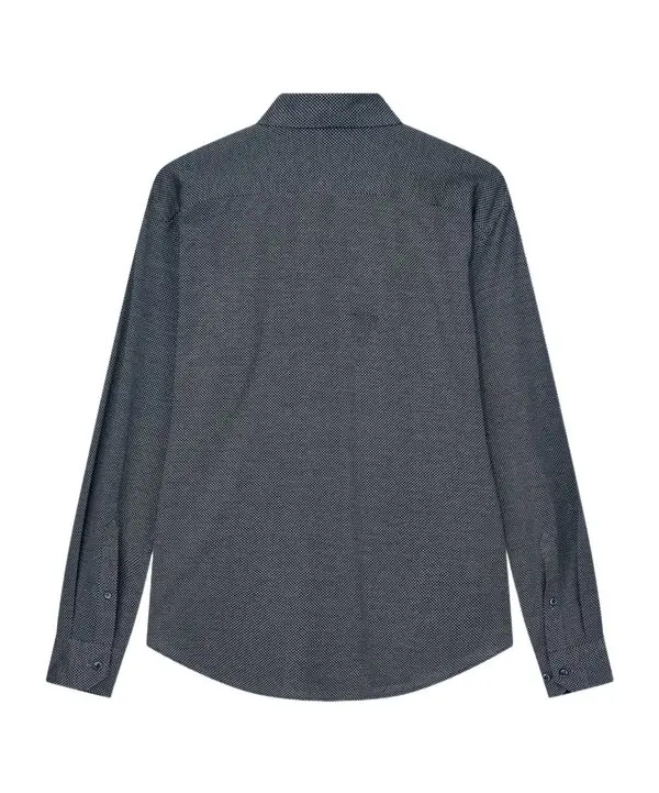 Giorgio Armani Geometric-print Long-sleeve Shirt