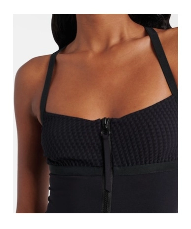 ERES Egeria Jacquard One-piece Swimsuit With Zipper Detail