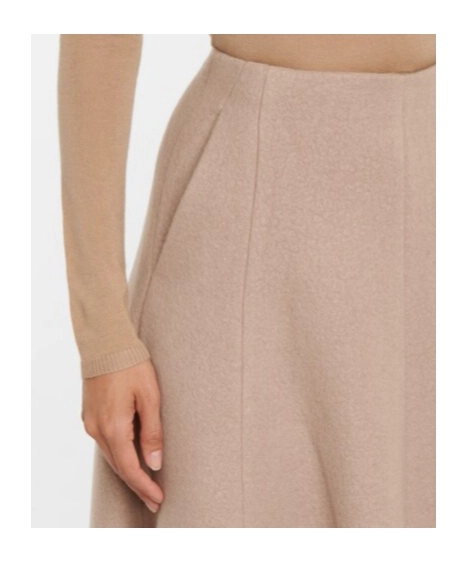 Gabriela Hearst Maureen High-waisted Pleated Midi Skirt