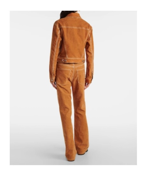 Rabanne Single-breasted Denim Jacket