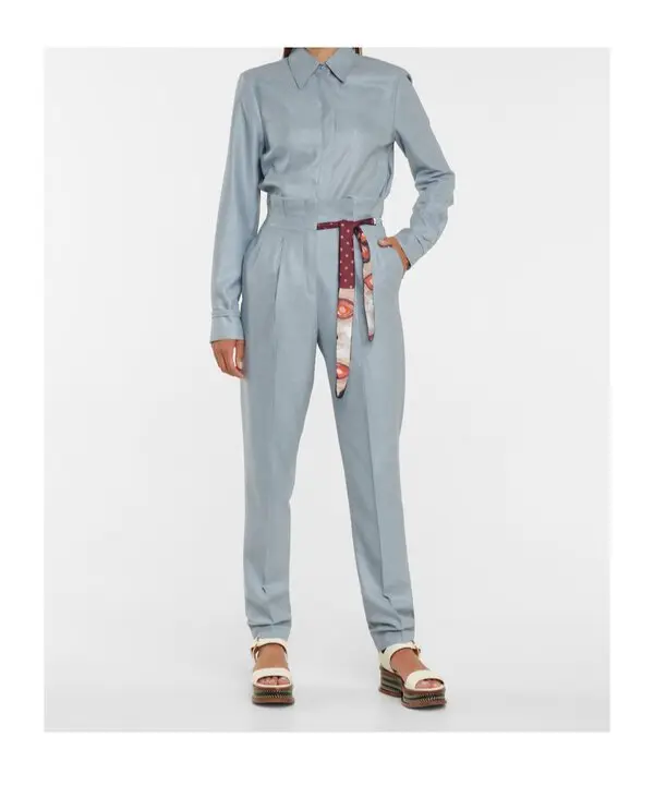 Gabriela Hearst High-waisted Tapered Leg Trousers