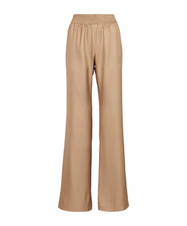 Gabriela Hearst Wide-leg Elasticated Waistband Pants
