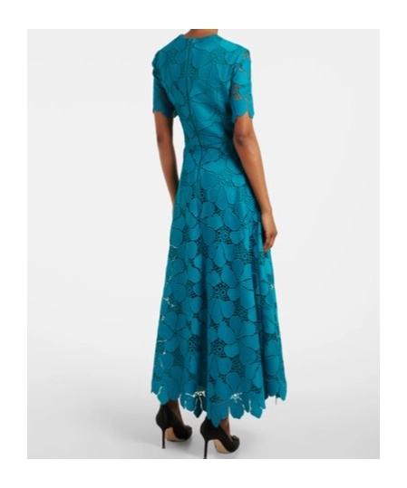 Elie Saab Deep V-neck Dress