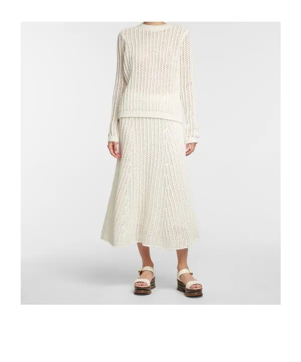 Gabriela Hearst Cable Knit Sweater