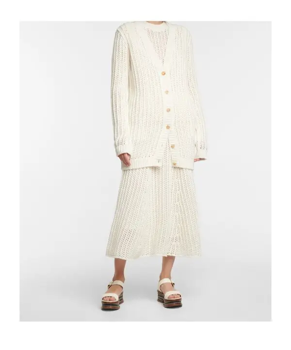 Gabriela Hearst Cable Knit Sweater