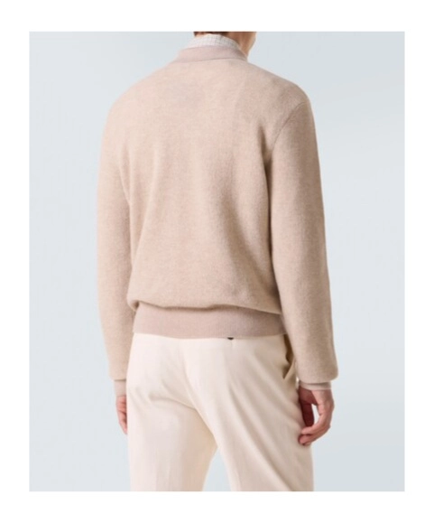 Ralph Lauren Purple Label Cashmere Polo Sweater