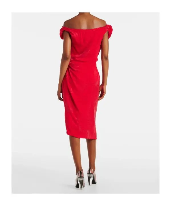 VIVIENNE WESTWOOD Ginnie Jersey Midi Dress