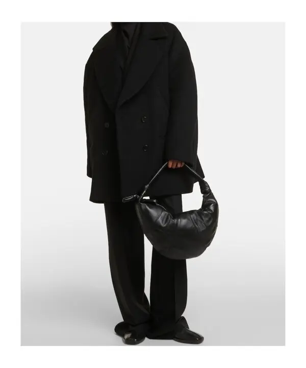 LEMAIRE Fortune Croissant Leather Shoulder Bag