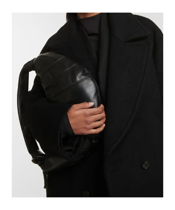 LEMAIRE Fortune Croissant Leather Shoulder Bag