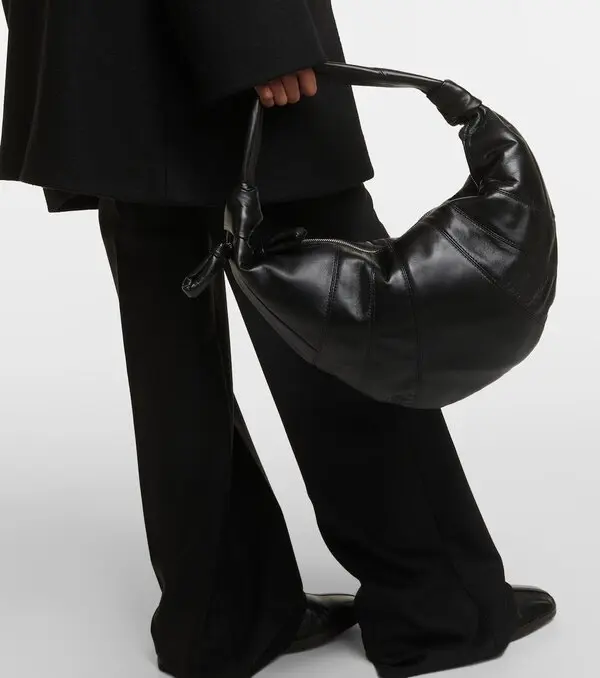 LEMAIRE Fortune Croissant Leather Shoulder Bag