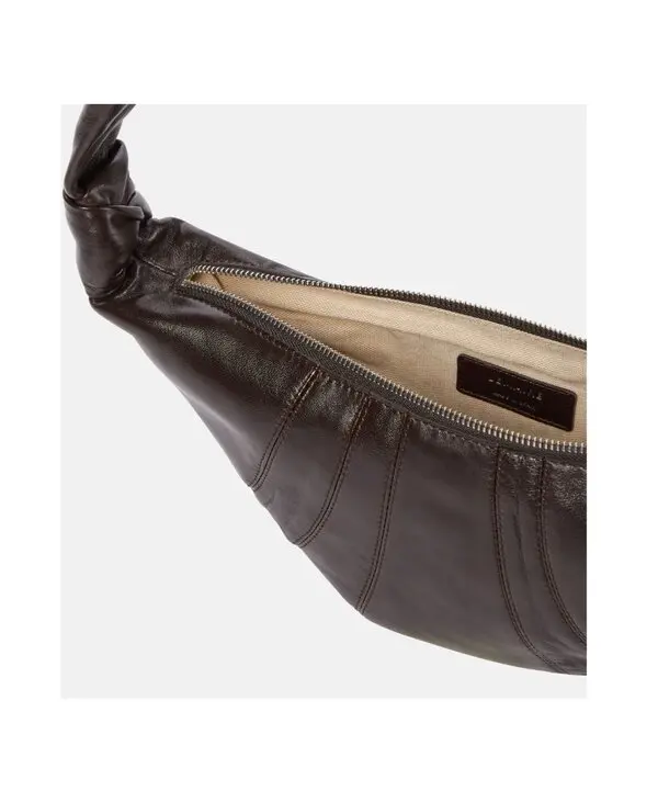 LEMAIRE Croissant Small Leather Shoulder Bag