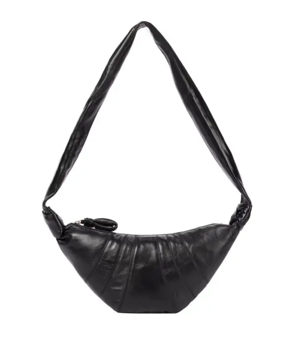 LEMAIRE Croissant Small Leather Shoulder Bag