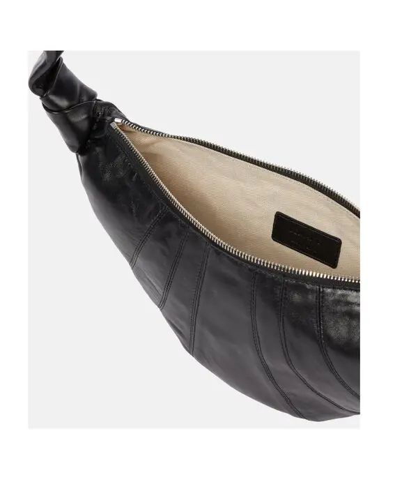LEMAIRE Croissant Small Leather Shoulder Bag