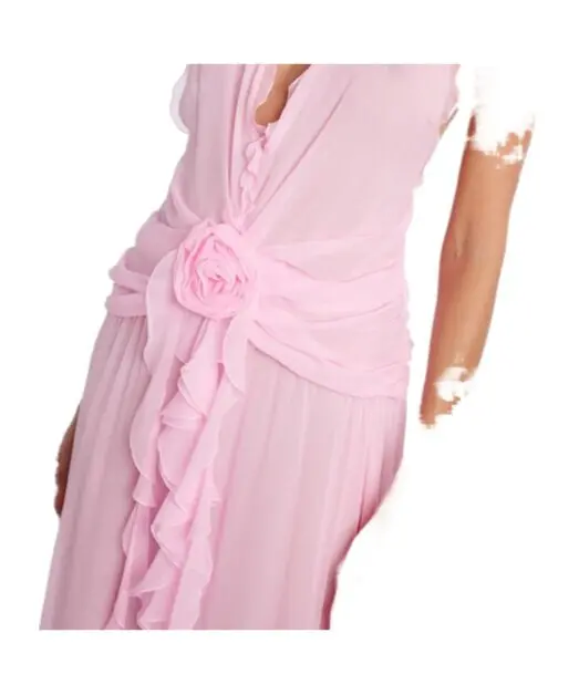 Blumarine Lightweight Silk Maxi Dress