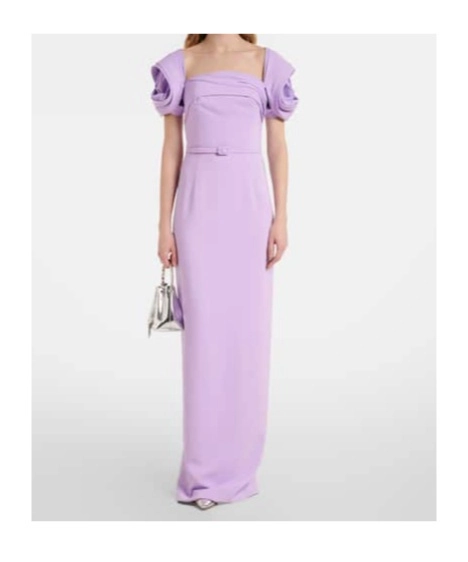 Oscar De La Renta Rosette Gown