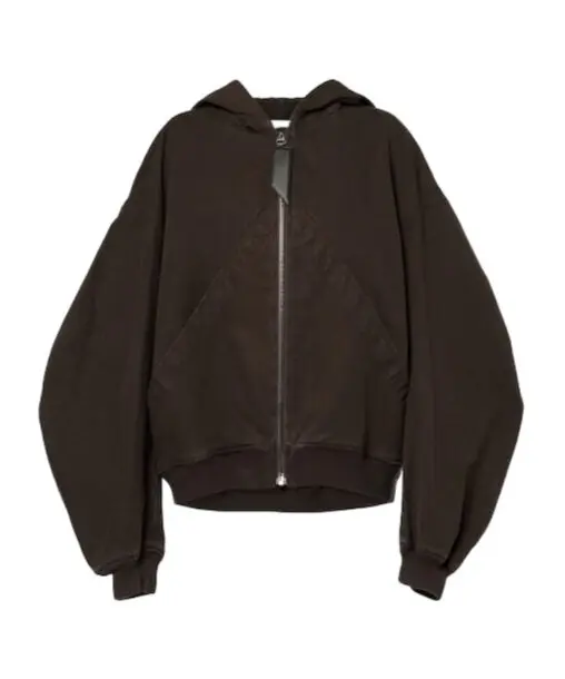 Attico Cotton Gabardine Bomber Jacket