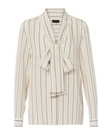 NILI LOTAN Striped Shirt