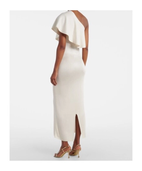 Altuzarra Vivi Ruffled One-shoulder Gown