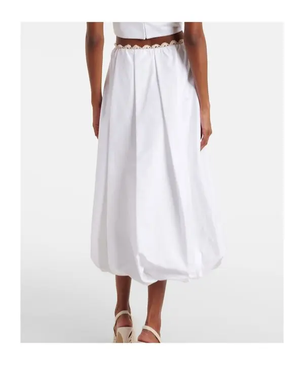 Magda Butrym Cotton Midi Skirt