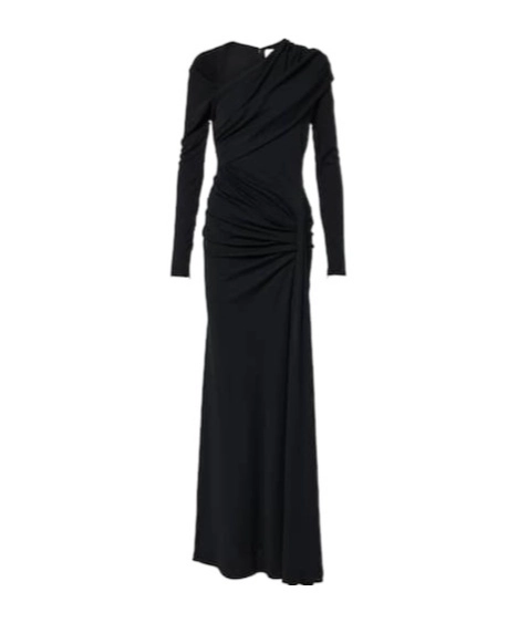Carolina Herrera Draped Jersey Gown