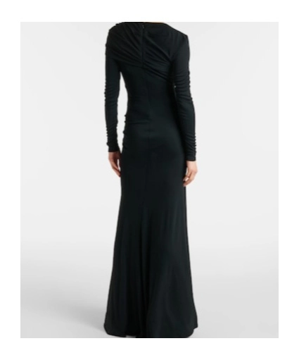 Carolina Herrera Draped Jersey Gown