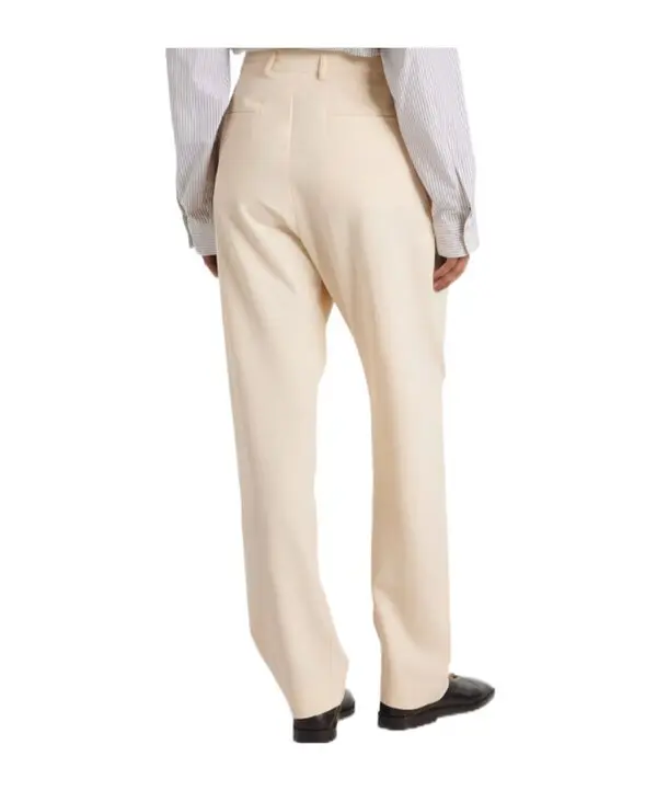 LEMAIRE Wool-blend Gabardine Tapered Pants