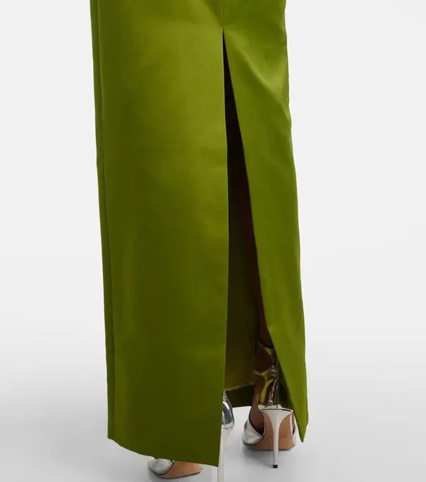 EMILIA WICKSTEAD Amadine Embellished Satin Gown