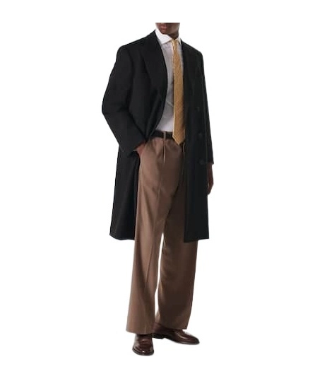 Canali Wool And Cashmere Overcoat