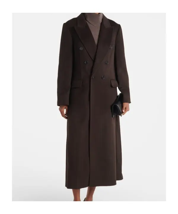 Victoria Beckham Double-breasted Wool And Cashmere Coat
