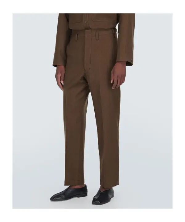 LEMAIRE Belt Loops Casual Pants