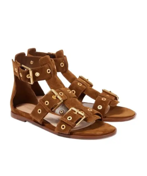 GIANVITO ROSSI Suede Sandals