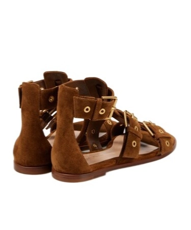 GIANVITO ROSSI Suede Sandals