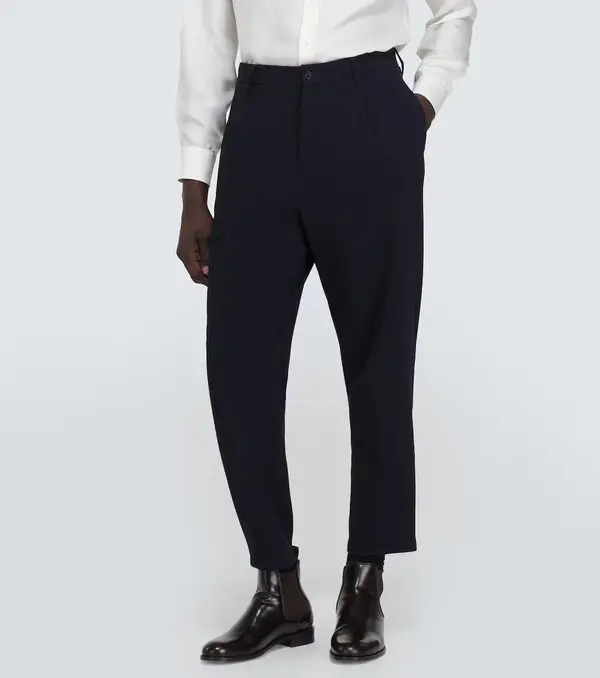 Giorgio Armani Pure Wool Casual Pants