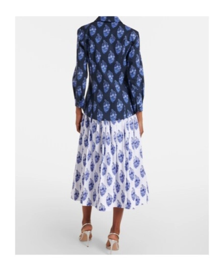 Carolina Herrera Icon Floral Cotton-blend Shirt