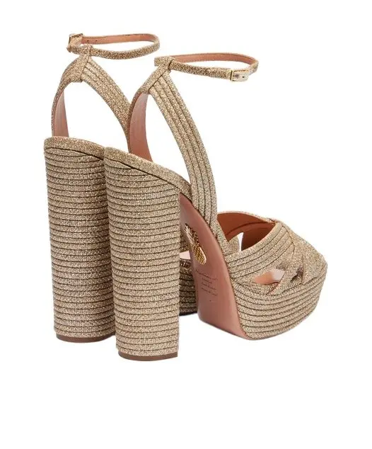 AQUAZZURA Sundance Plateau 140 Platform Sandals