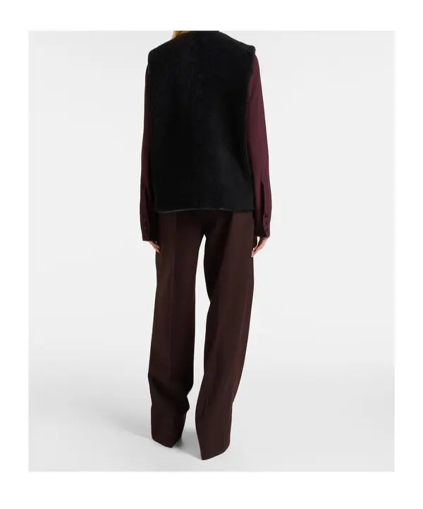 BLAZÉ MILANO Gliss Shearling Vest