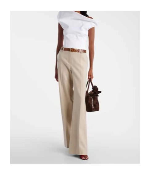 Magda Butrym Wool Flared Pants