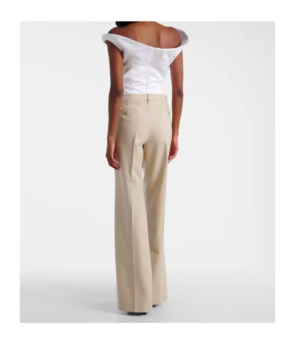 Magda Butrym Wool Flared Pants