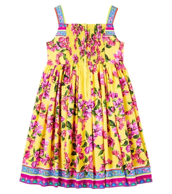 Dolce & Gabbana Taormina Floral Cotton Dress