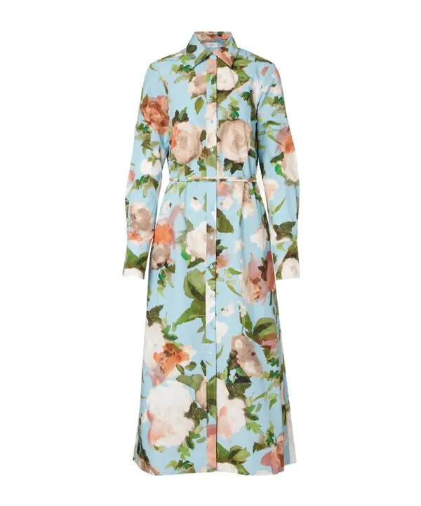 Erdem Floral Shirt Dress