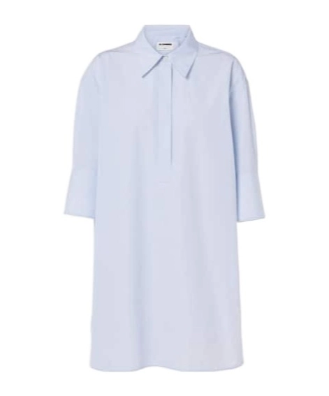 JIL SANDER Friday Cotton Poplin Shirt - White