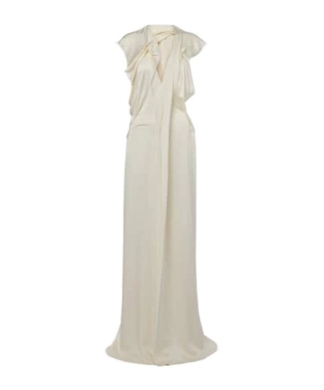 Victoria Beckham Draped Evening Dress