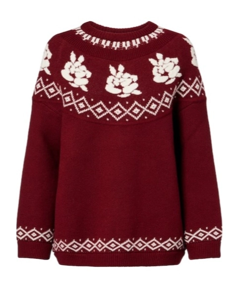 Magda Butrym Patterned Wool Sweater