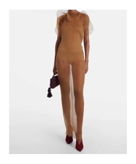 Magda Butrym Sheer Dress