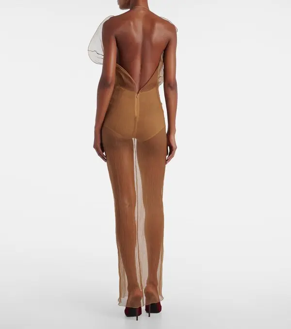 Magda Butrym Sheer Dress
