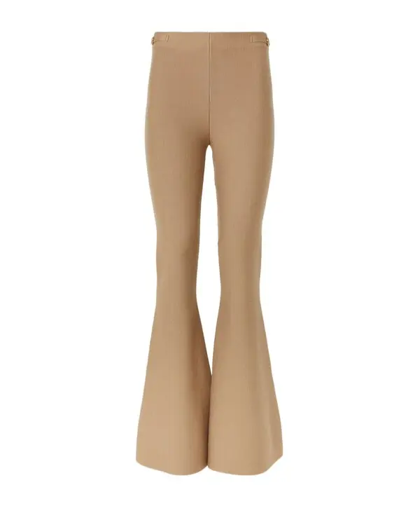 Gabriela Hearst Virgin Wool Flared Pants