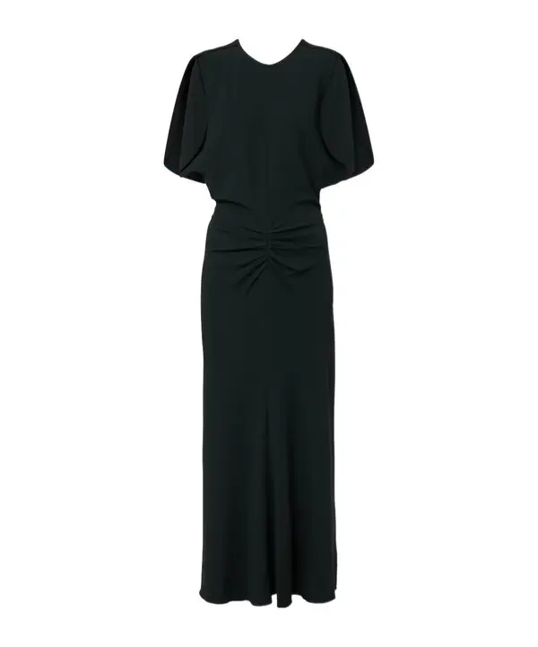Victoria Beckham Gathered Midi Dress