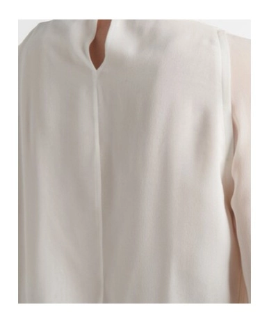 Altuzarra Cara Draped High-neck Silk Top