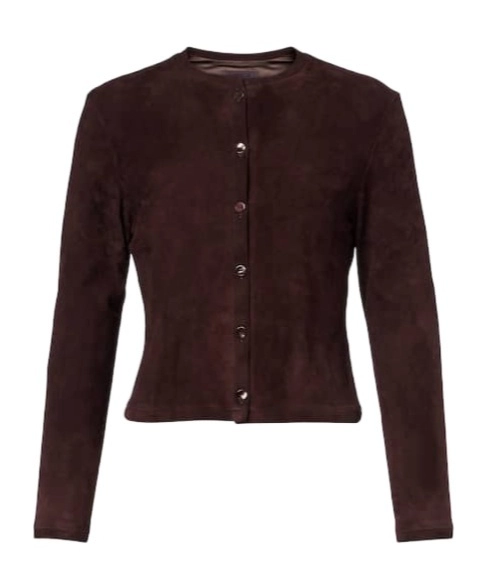 Stouls Astrid Suede Cardigan - Black